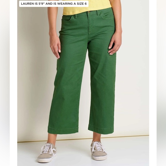 Toad&Co | Jeans | Toadco Earthworks Wide Leg Pant | Poshmark